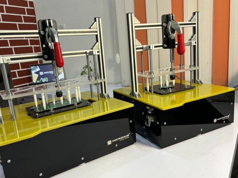 Manual Test Fixtures | Custom PCB Test Fixtures | Microhub